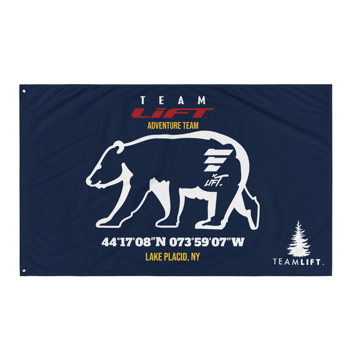 LIFT. BEAR. Flag – LIFT. It's a Lifestyle.