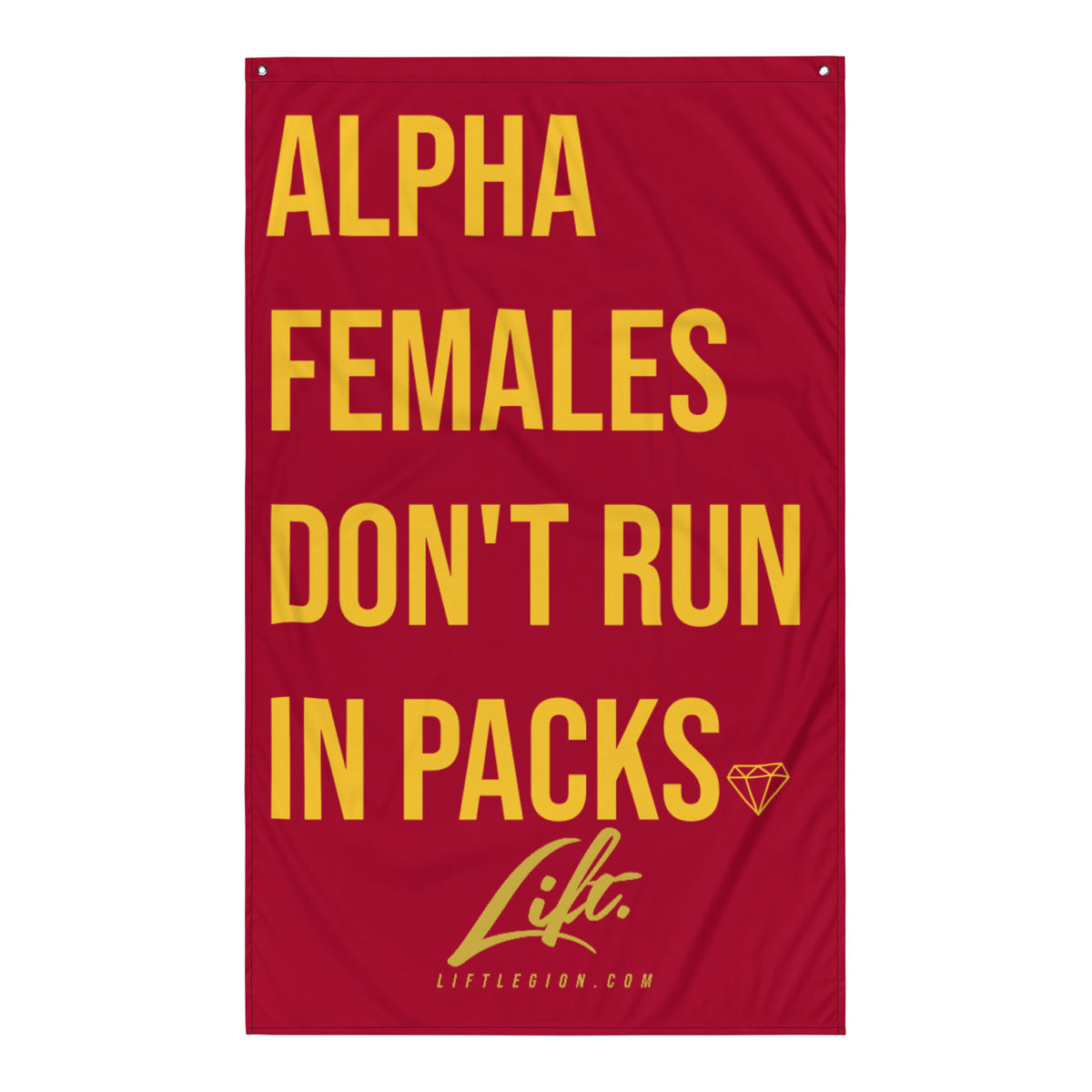 ALPHA WOMEN Banner – LIFT. It's a Lifestyle.